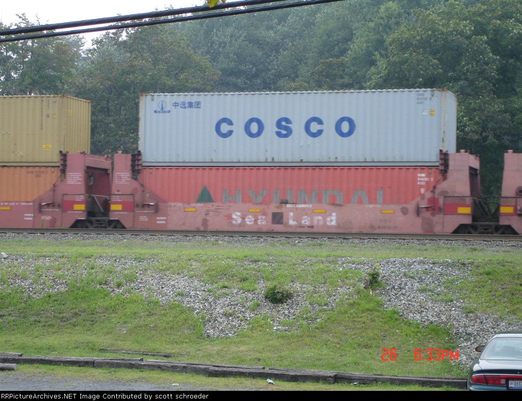 CSX 620019D Double Stackcar EB